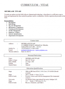 Human Resource Management and Administration CV • ALL DOCS